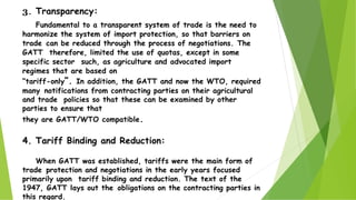 GATT/General Agreement on Trade and Traffic | PPT