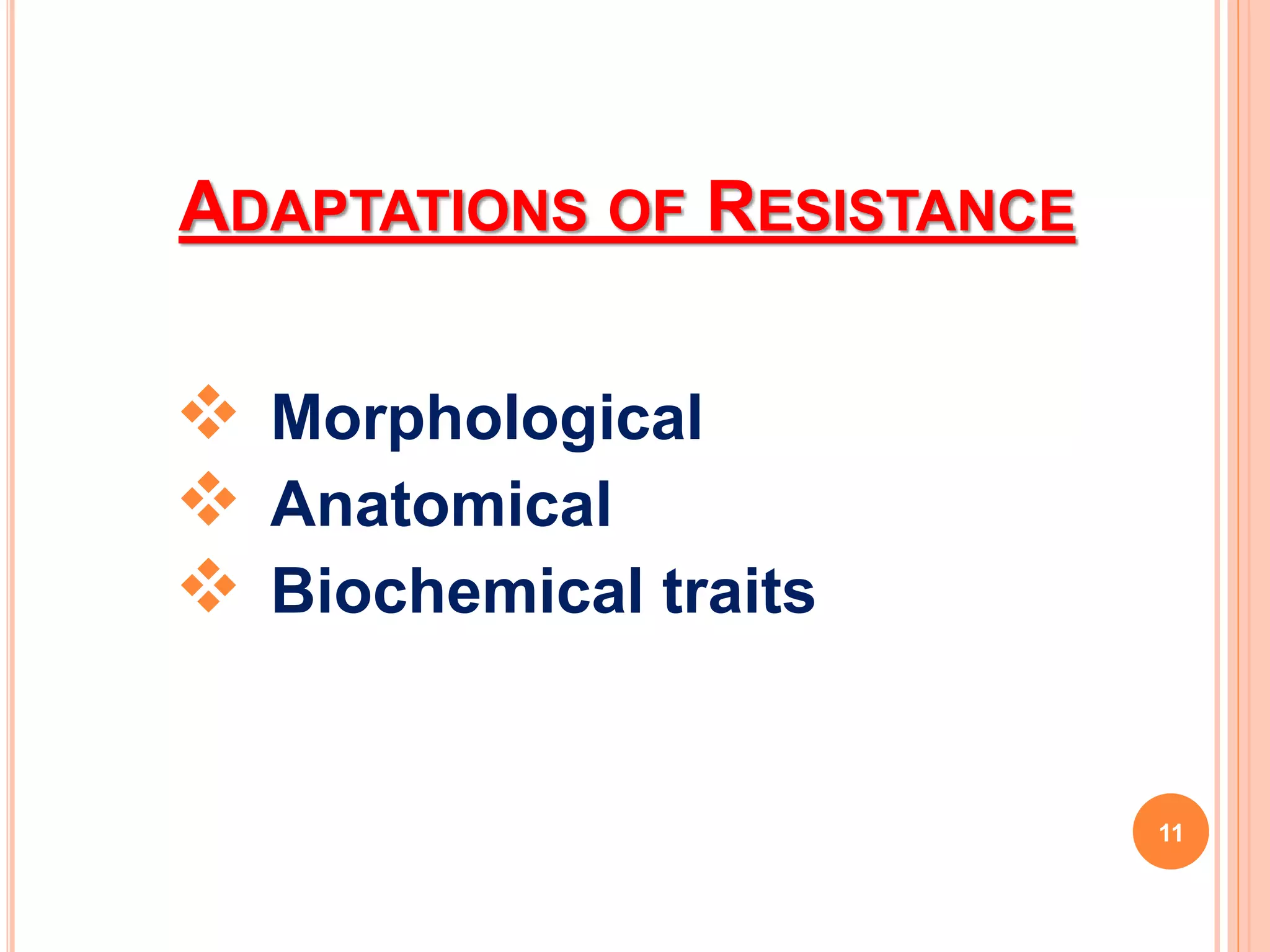 Introductory to Host Plant Resistance | PPTX