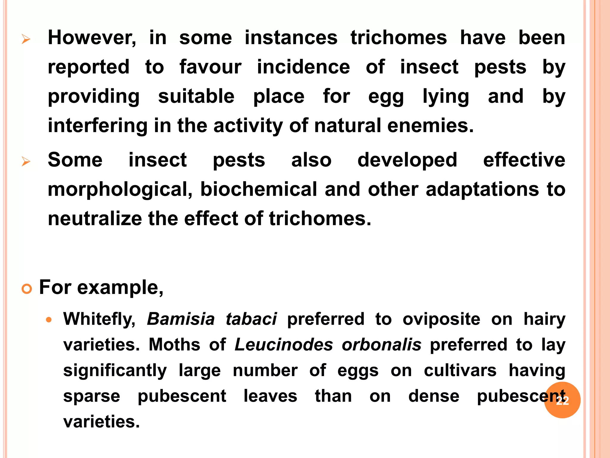 Introductory to Host Plant Resistance | PPTX