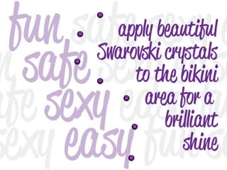 Vajazzling For Your Business | PPTX | Hair Care | Beauty