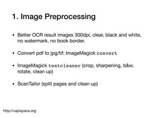 Vajirayana Digital Library Introduction | PPT