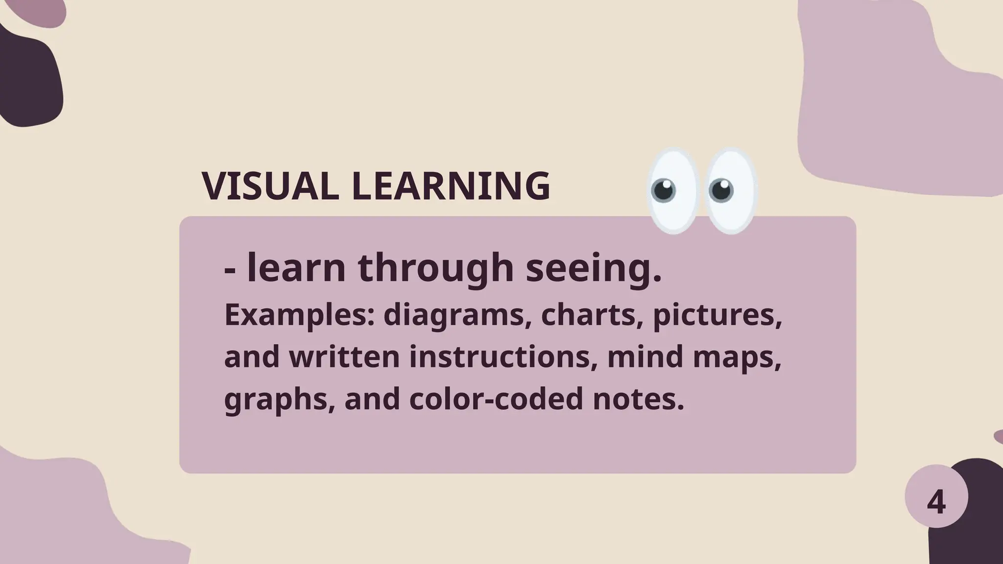 VISUAL, AUDITORY AND KINESTHETIC LEARNING.pptx