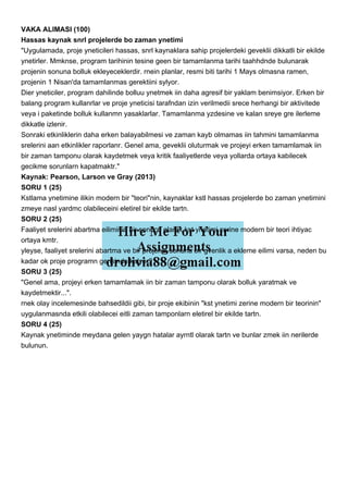 VAKA ALIMASI 100 Hassas kaynak snrl projelerde bo zaman .pdf
