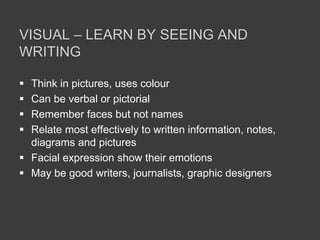 Vak learning style model | PPTX