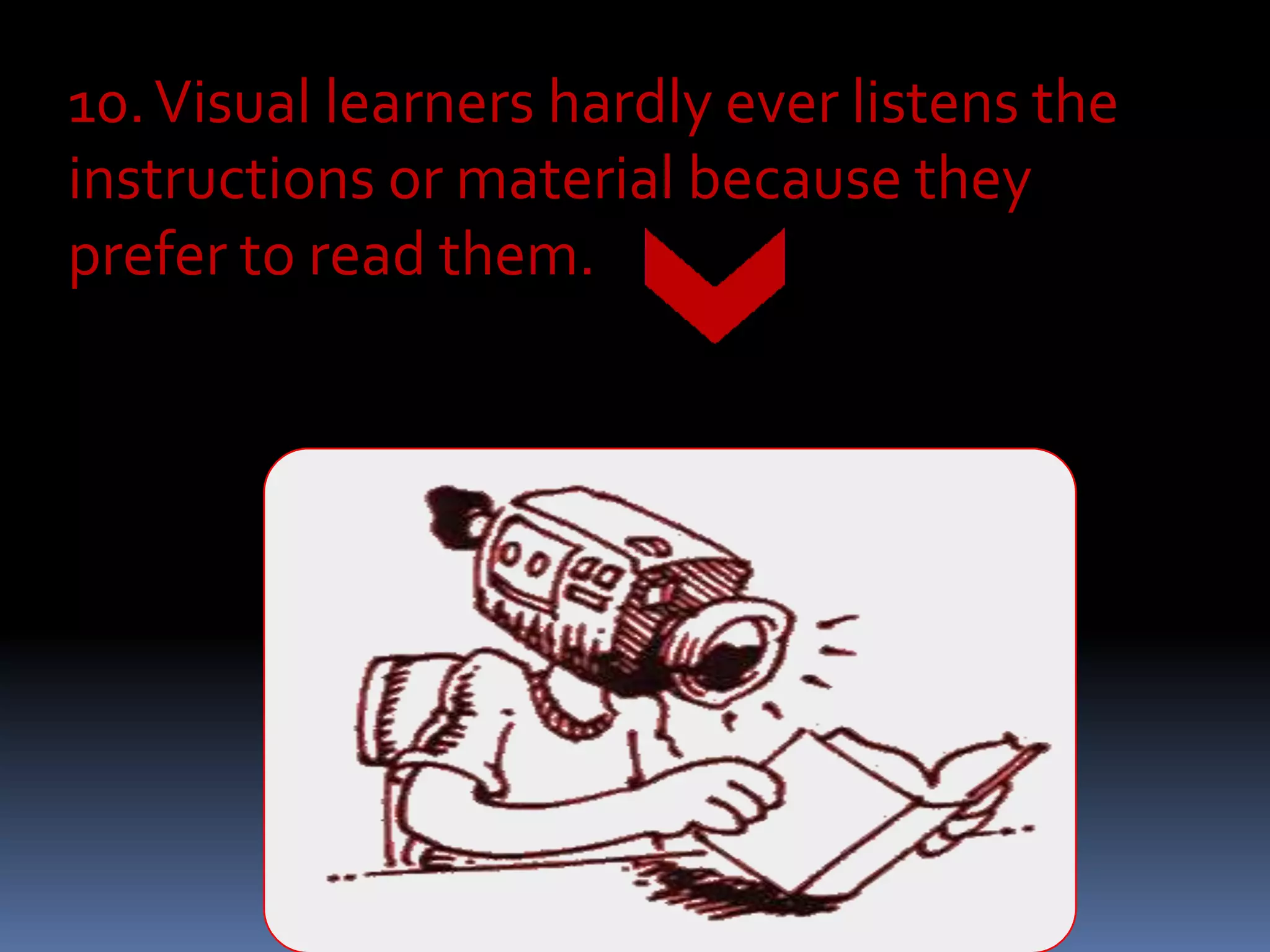 Vak learning styles | PPTX | Education