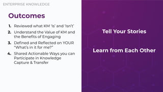 Demystifying Knowledge Management through Storytelling | PDF