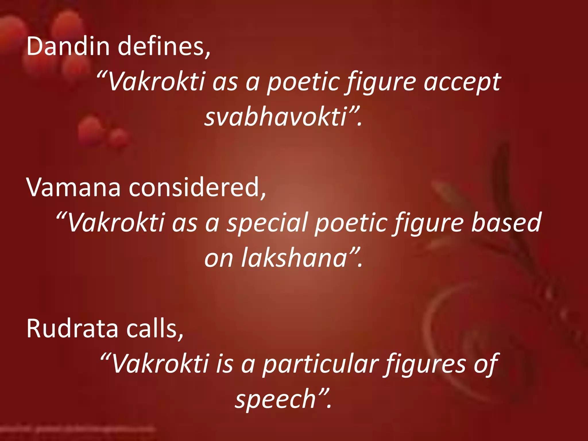Theory of Vakrokti | PPTX