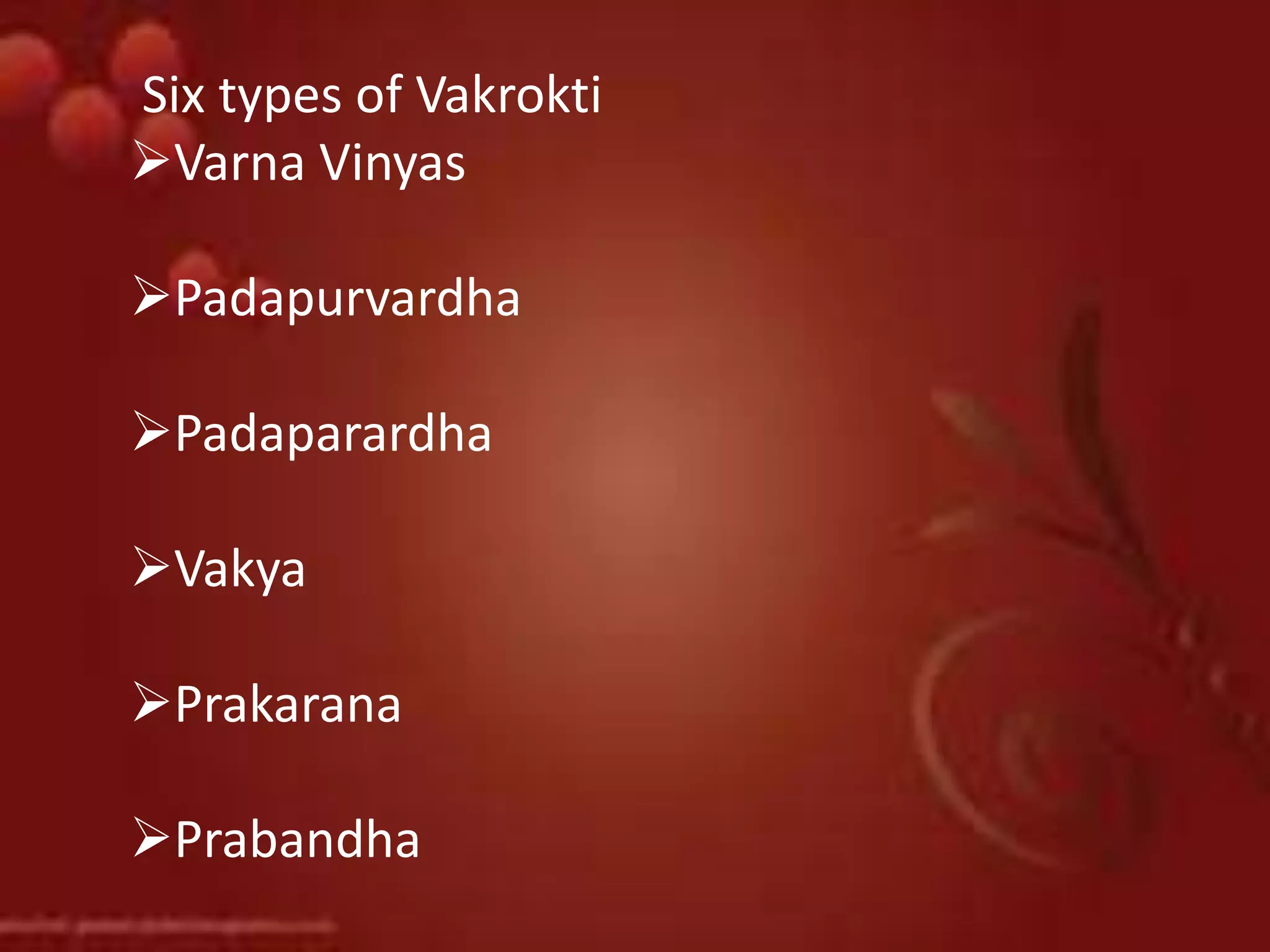 Theory of Vakrokti | PPTX