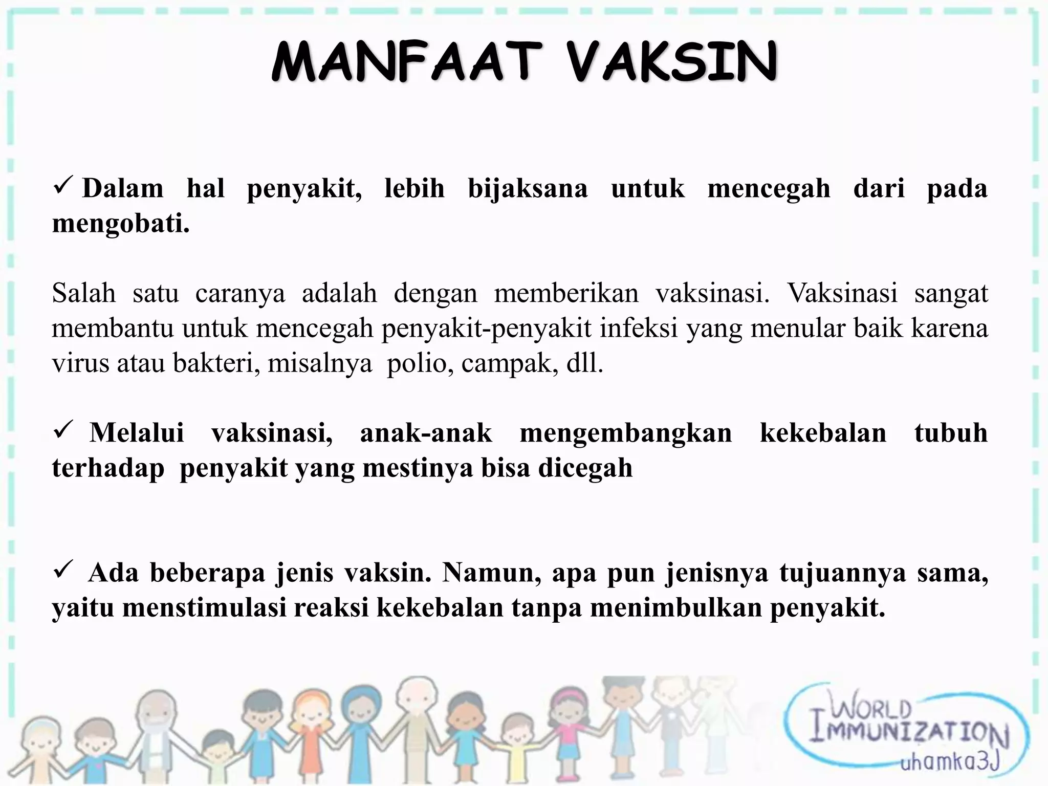VAKSIN DI INDONESIA | PPTX