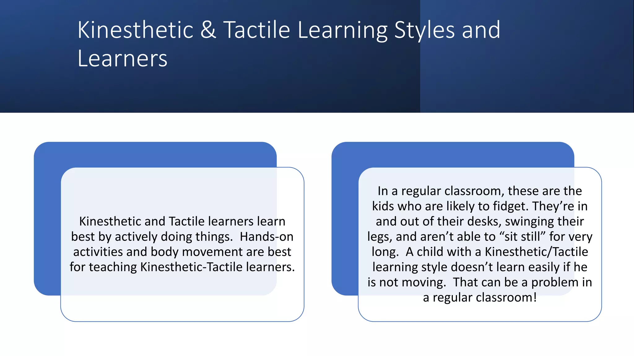 VAKT Learning Styles | PPTX