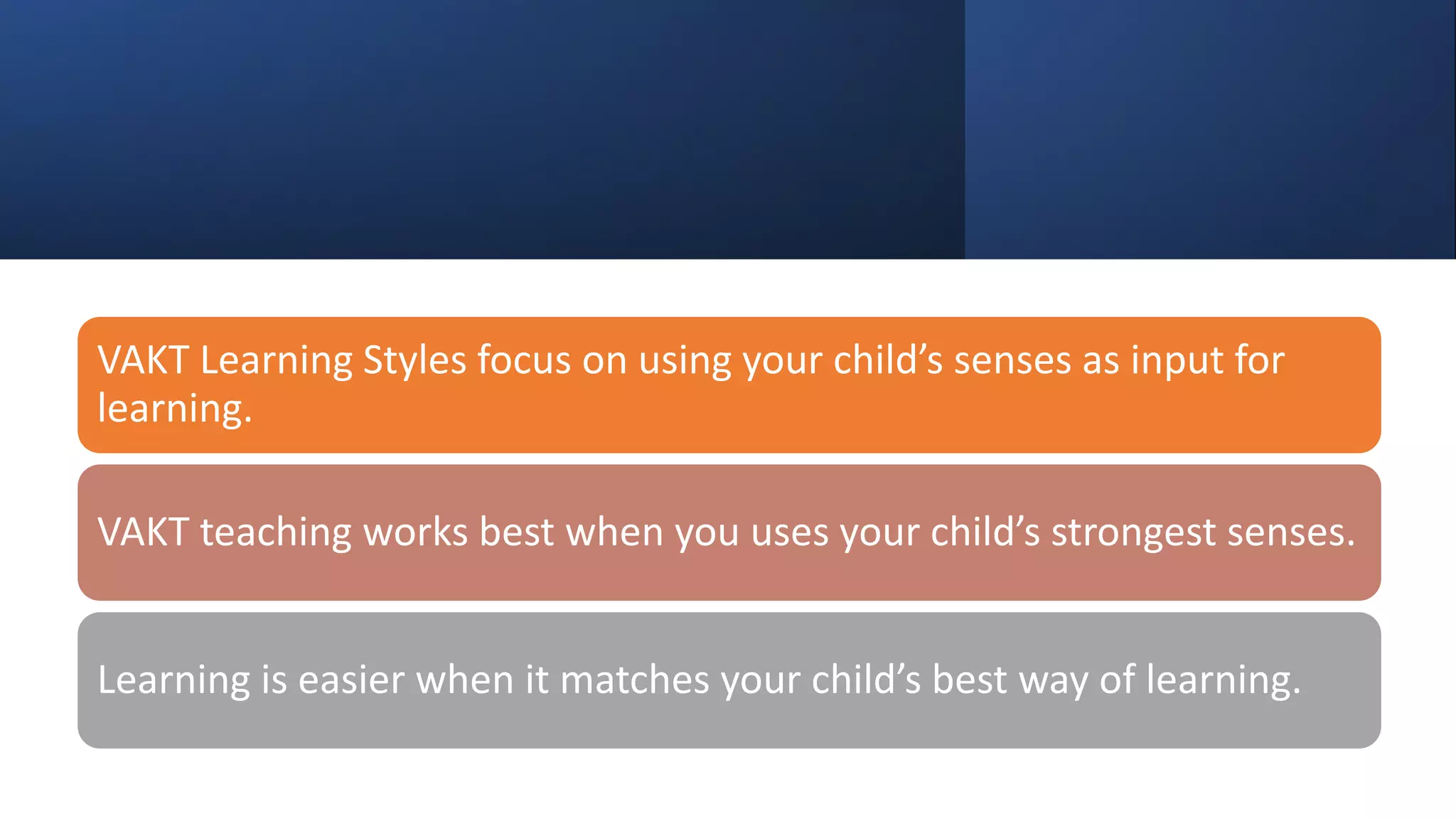 VAKT Learning Styles | PPTX