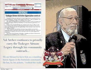 Val archer at starbucks | PPT