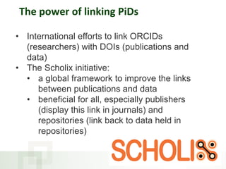 Unpacking persistent identifiers for research | PPTX