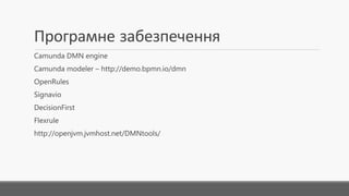 Decision Model and Notation - DMN | PPT