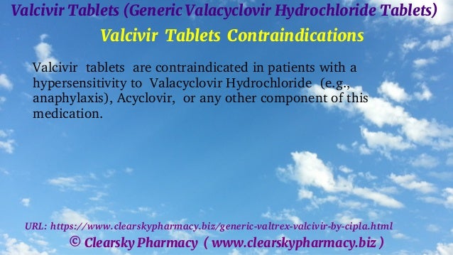 Valcivir Tablets (Generic Valacyclovir Hydrochloride Tablets) | PPT