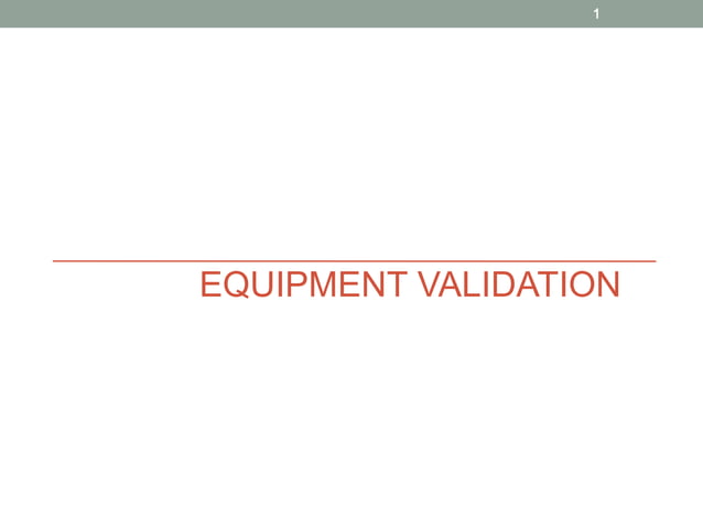 Validation | PPT