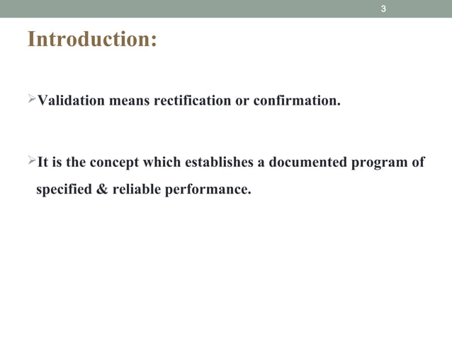 Validation | PPT