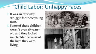 Child Labor during the Gilded Age | PPTX