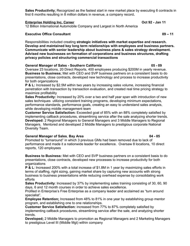 John Valdez executive resume april 7th | PDF