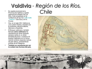 Valdivia | PPT