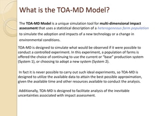 Valdivia toa md-modeling_workshopamsterdam_2012-04-23 | PDF