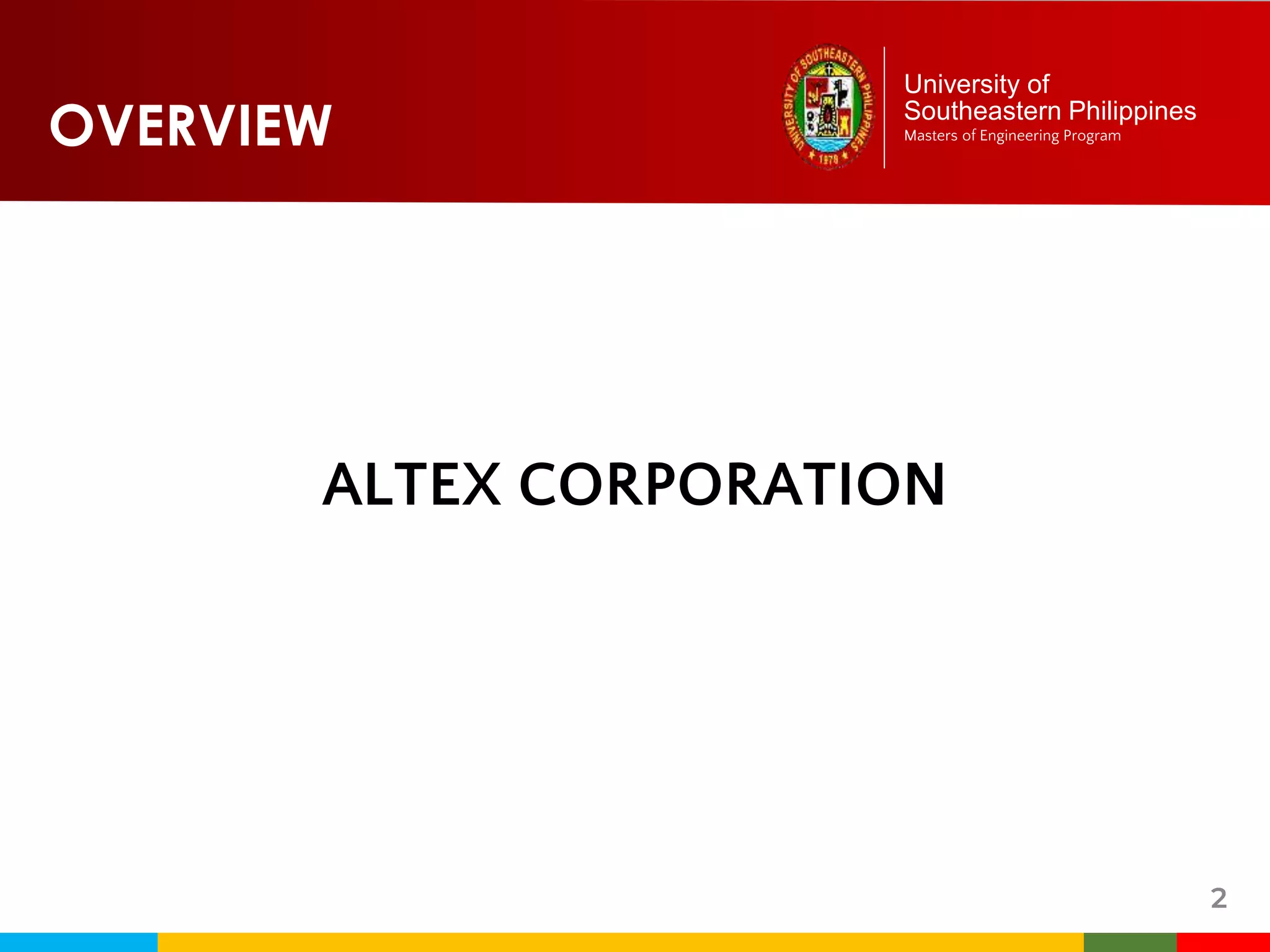 Vale Case Analysis 5- ALTEX CORPORATION.pptx
