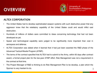 Vale Case Analysis 5- ALTEX CORPORATION.pptx