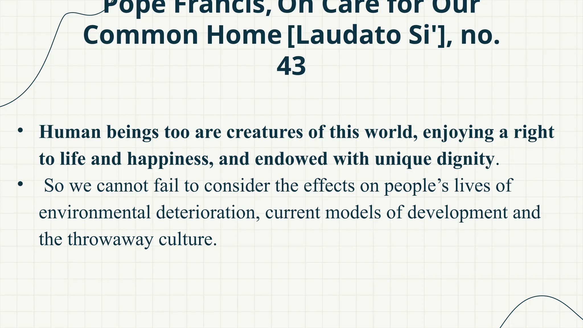 Life And Dignity Of The Human Person Religious Education Pptx