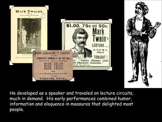MARK TWAIN and His legacy and His main works.pptx