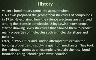 Valence Bond Theory (VBT).pptx1234568765 | PPTX