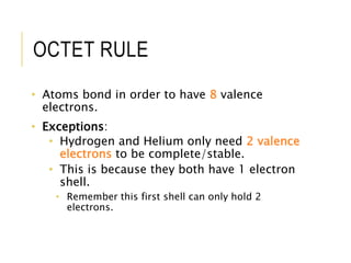 Valence electrons and lewis dot | PPTX