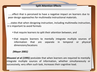 Multimedia Learning Design and Learning Experiences | PPTX ...