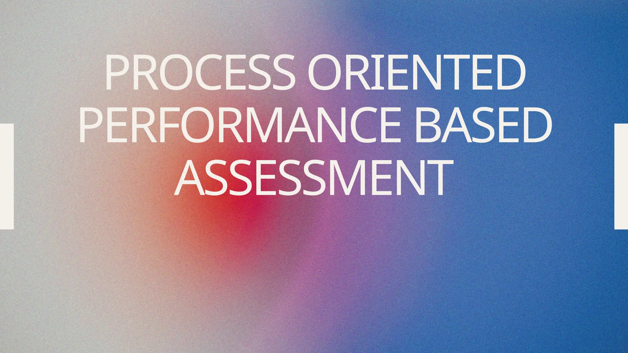 Proceess Oriented Assessment Guinobatan E | PPTX