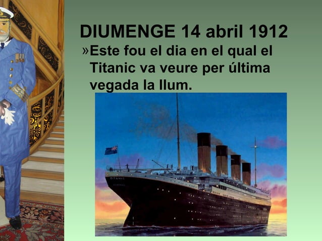 Valencià powerpoint titanic | PPT