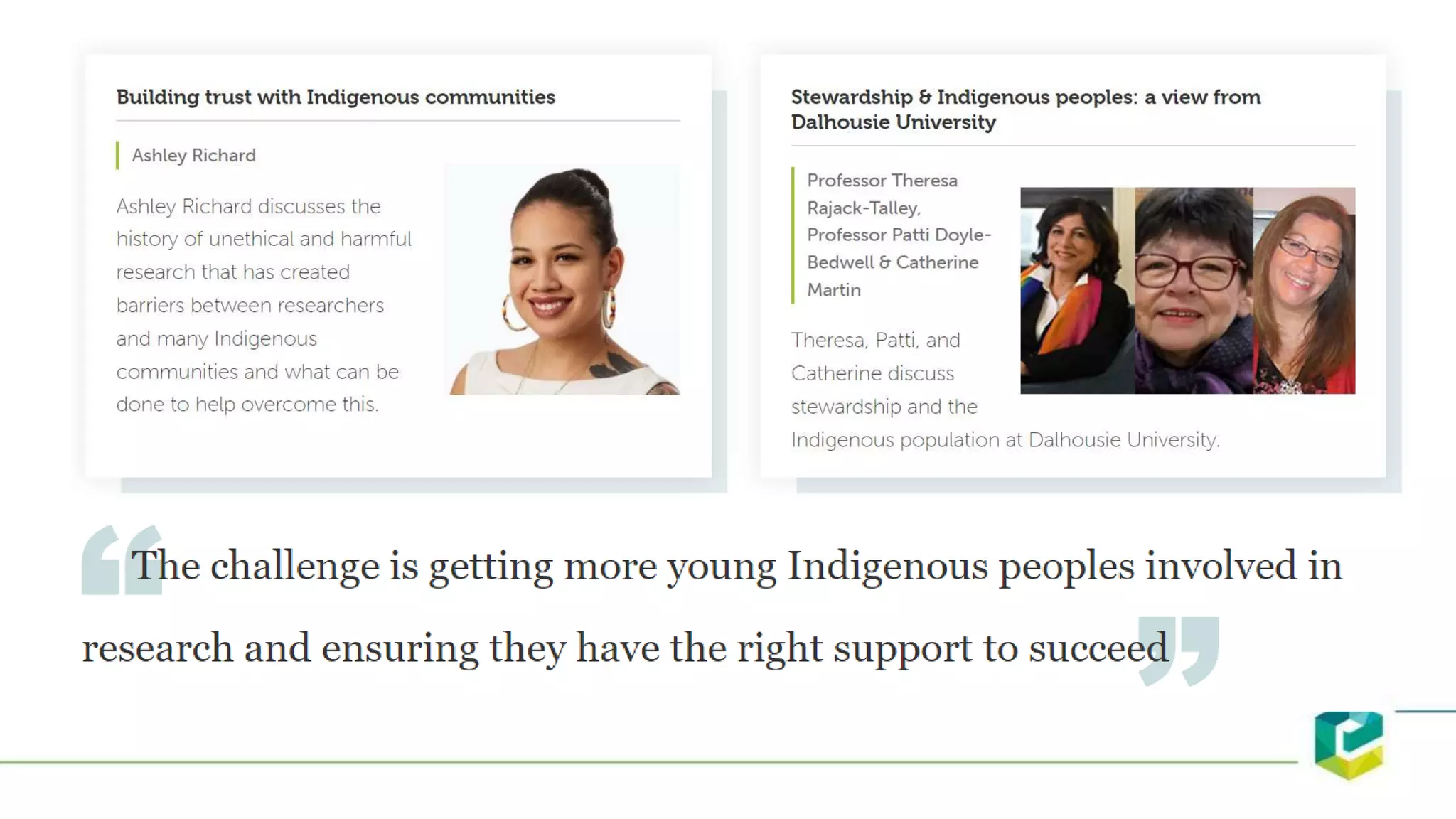 Valenti "Case Study: Building an Equitable, Global Research Community" | PPT