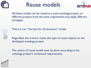 Methods for Ontology Design Patterns reuse | PPT