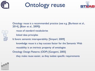 Methods for Ontology Design Patterns reuse | PPT