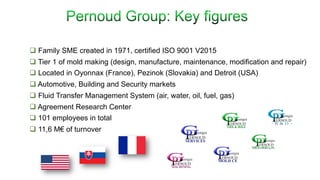 FIWARE Global Summit - PERNOUD E-TOOLING: a SME Application | PPT