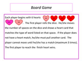 Valentine's Day Activities | PPTX | Board Games and Puzzles | Games and ...