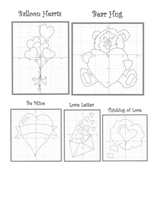 Valentines day coordinate plane pictures bundle | PDF | Air Travel ...