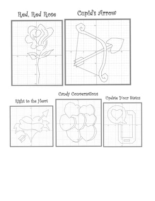 Valentines day coordinate plane pictures bundle | PDF | Air Travel ...