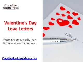 Valentine's Day Love Letters | PPTX