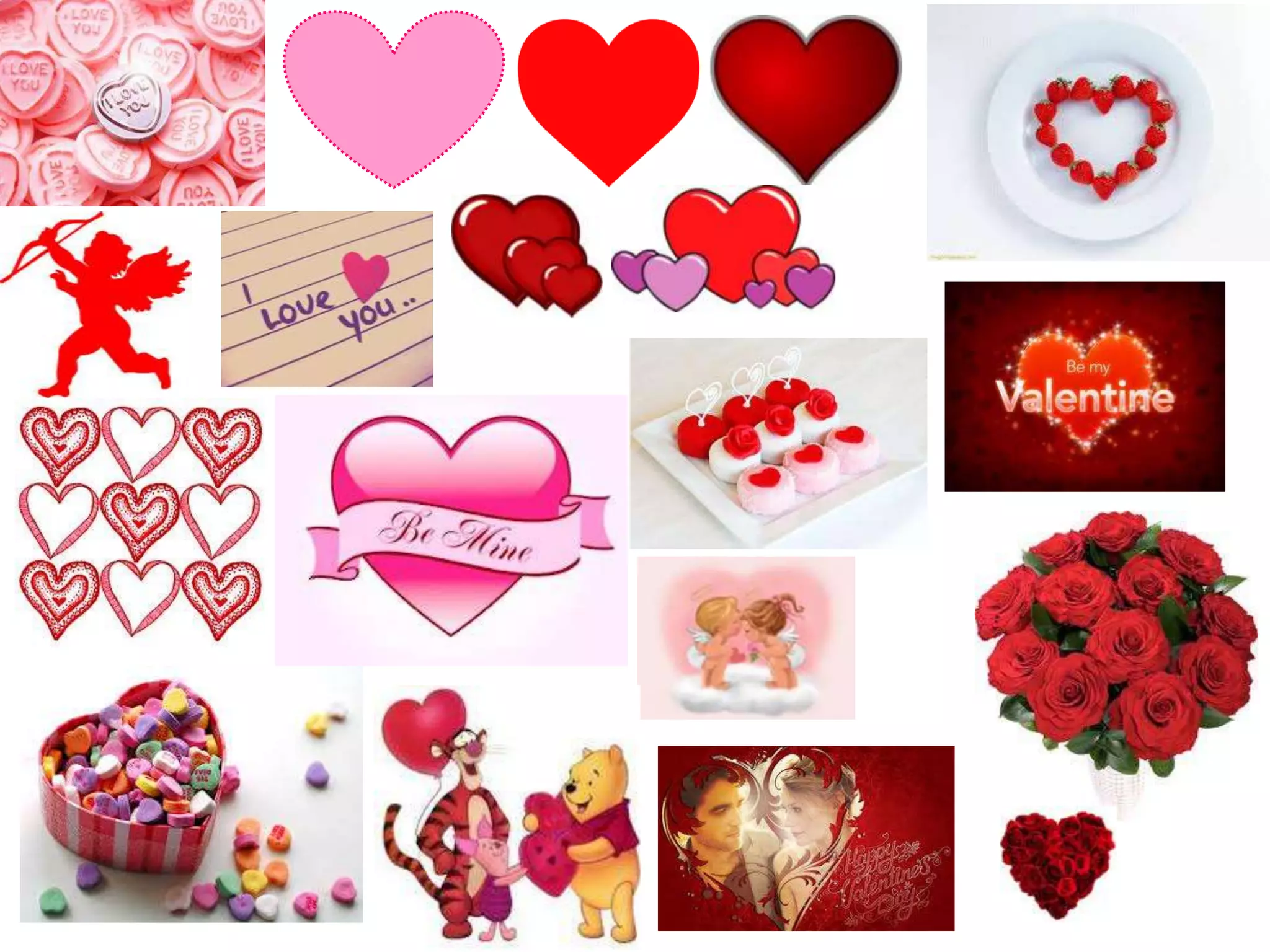 Valentines day mood board | PPTX