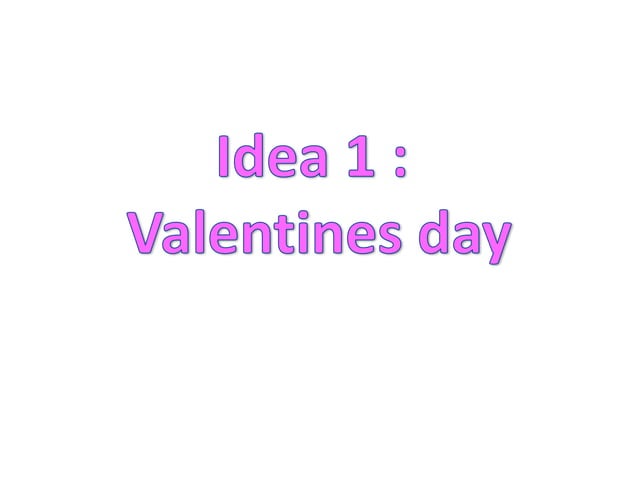 Valentines day mood board | PPTX
