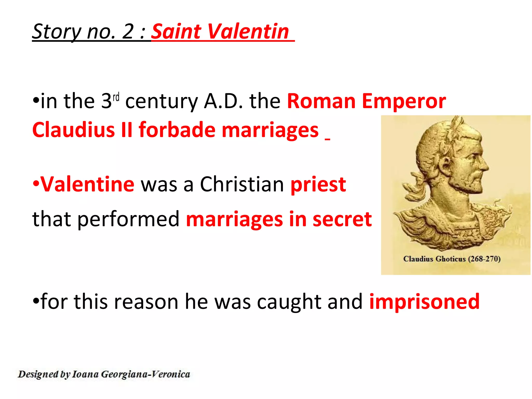 Valentine's day presentation | PPT