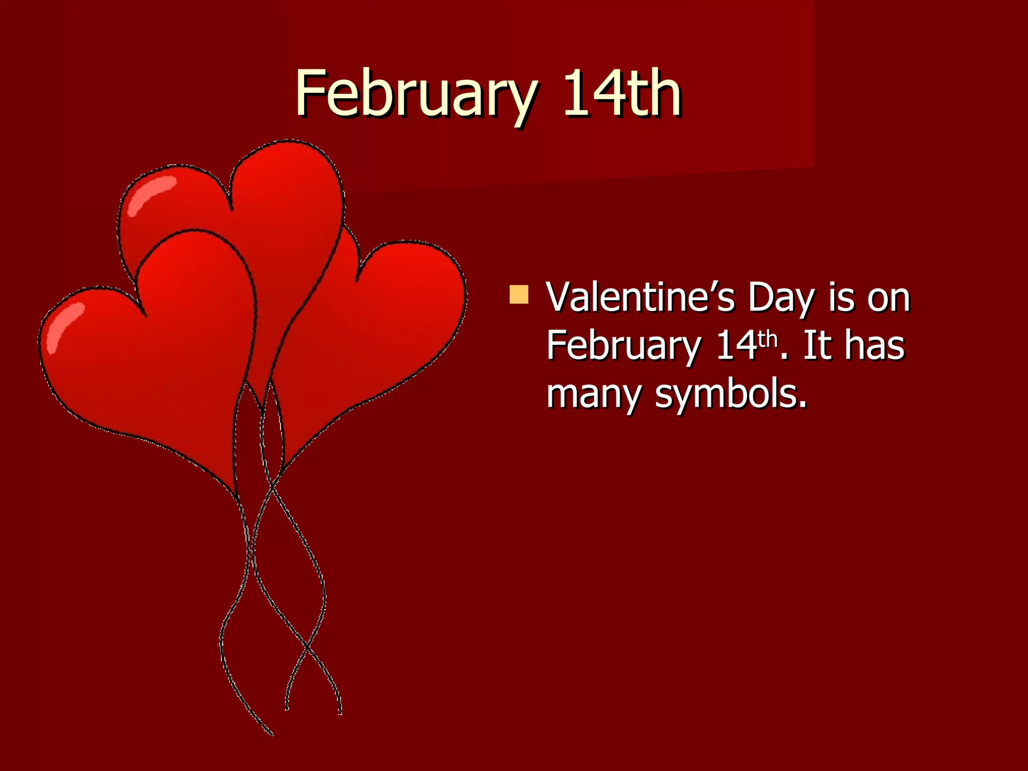 Valentine symbols | PPT