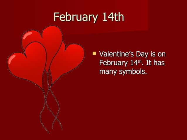 Valentine symbols | PPT