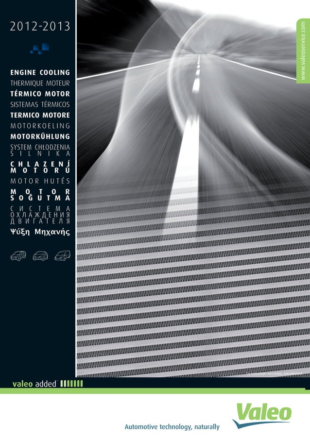 Valeo Engine Cooling 2012 2013 catalogue 955486 | PDF