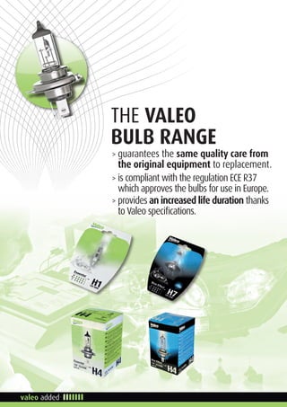 Valeo Passenger Car & Light Commercial Vehicles Lighting & Signalling ...