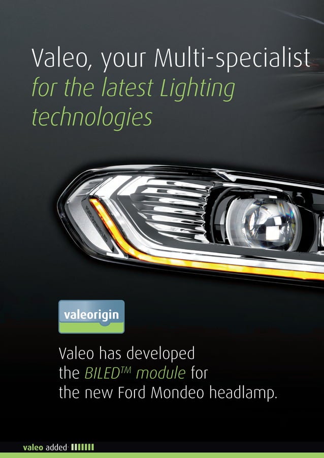 Valeo Passenger Car & Light Commercial Vehicles Lighting & Signalling ...